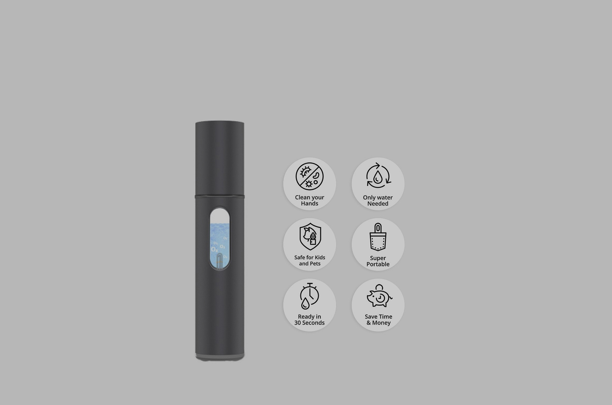 Natural Santiser Spray New Zealand - Aqueous Ozone Spray Bottle